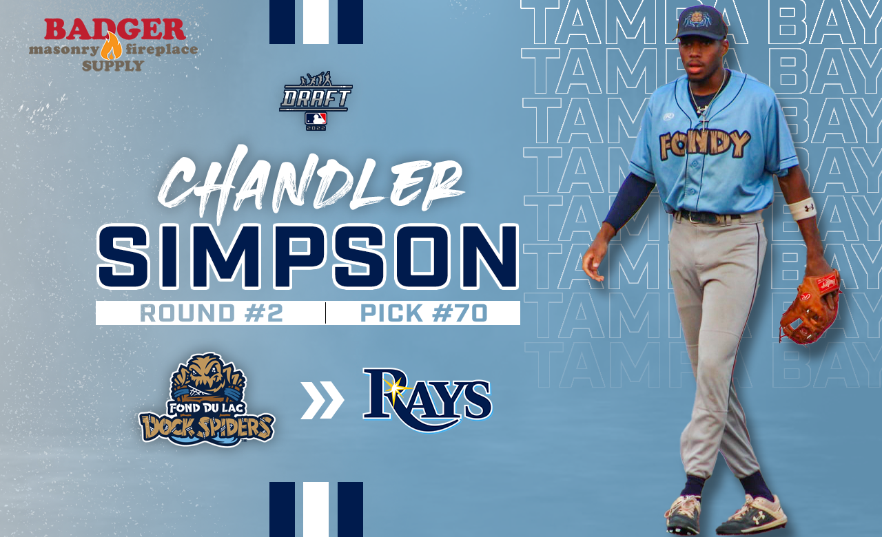 Rays Select Former Dock Spider Chandler Simpson in 2022 MLB Draft ...