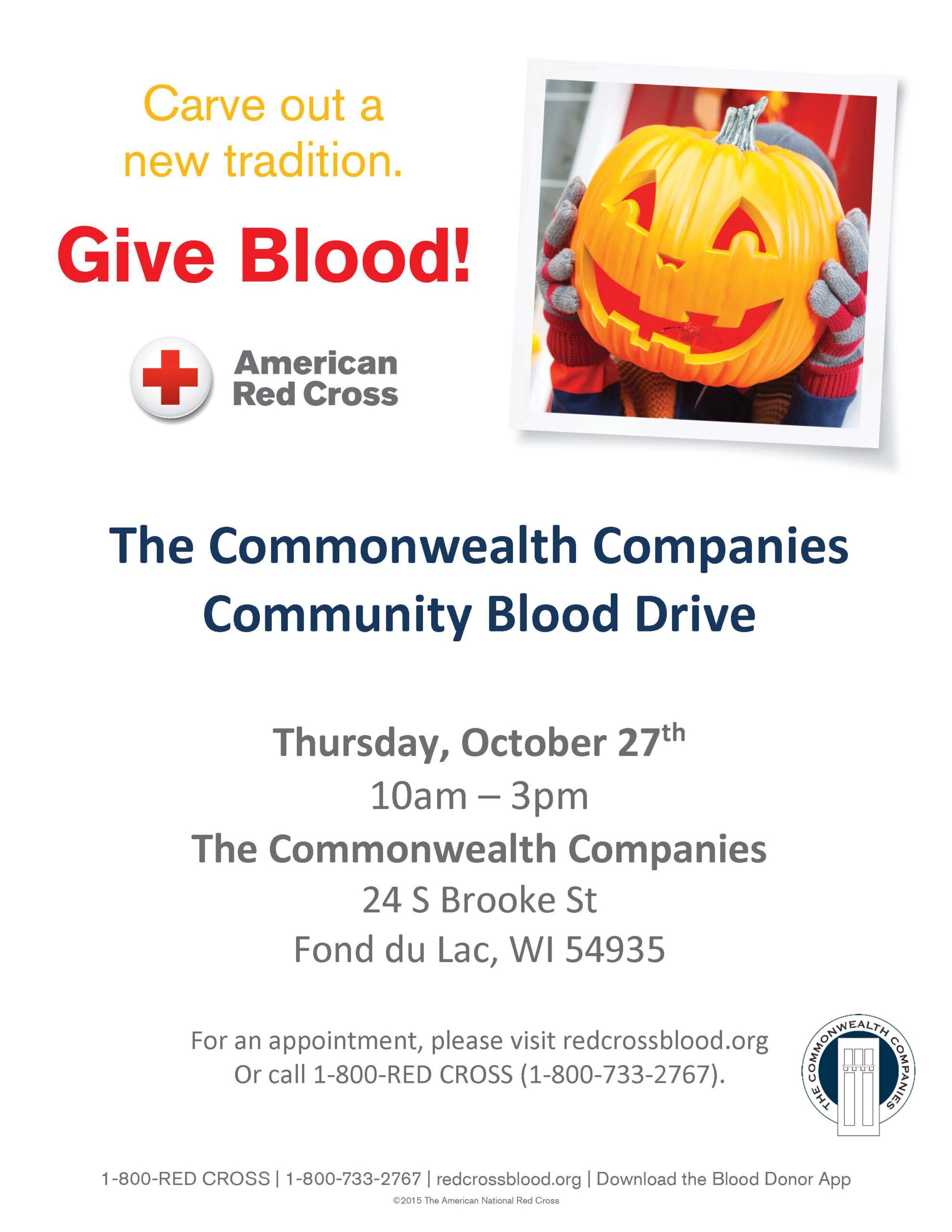 Community Blood Drive - Envision Greater Fond du Lac
