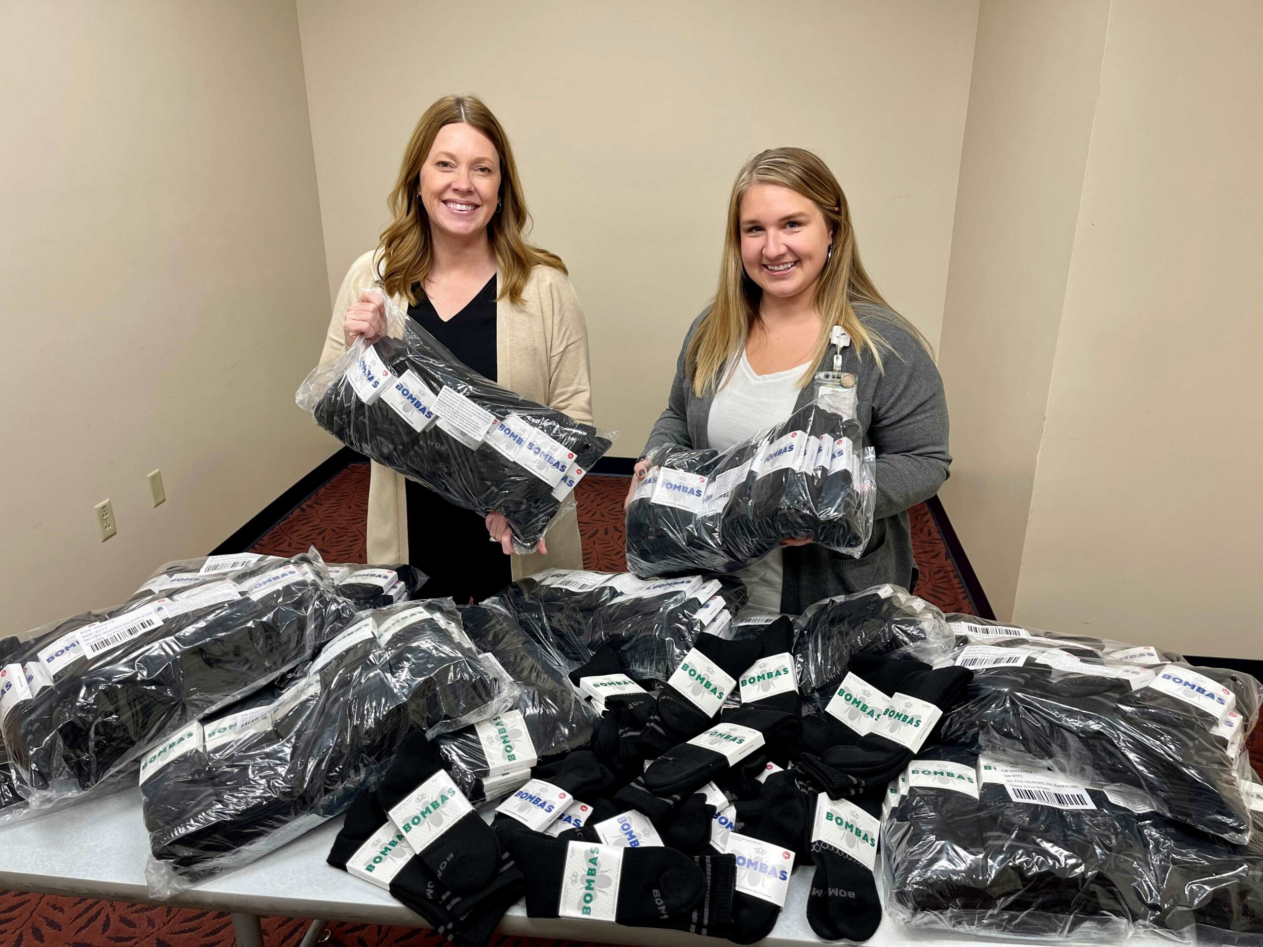 Agnesian HealthCare Foundation receives Bombas socks donation ...