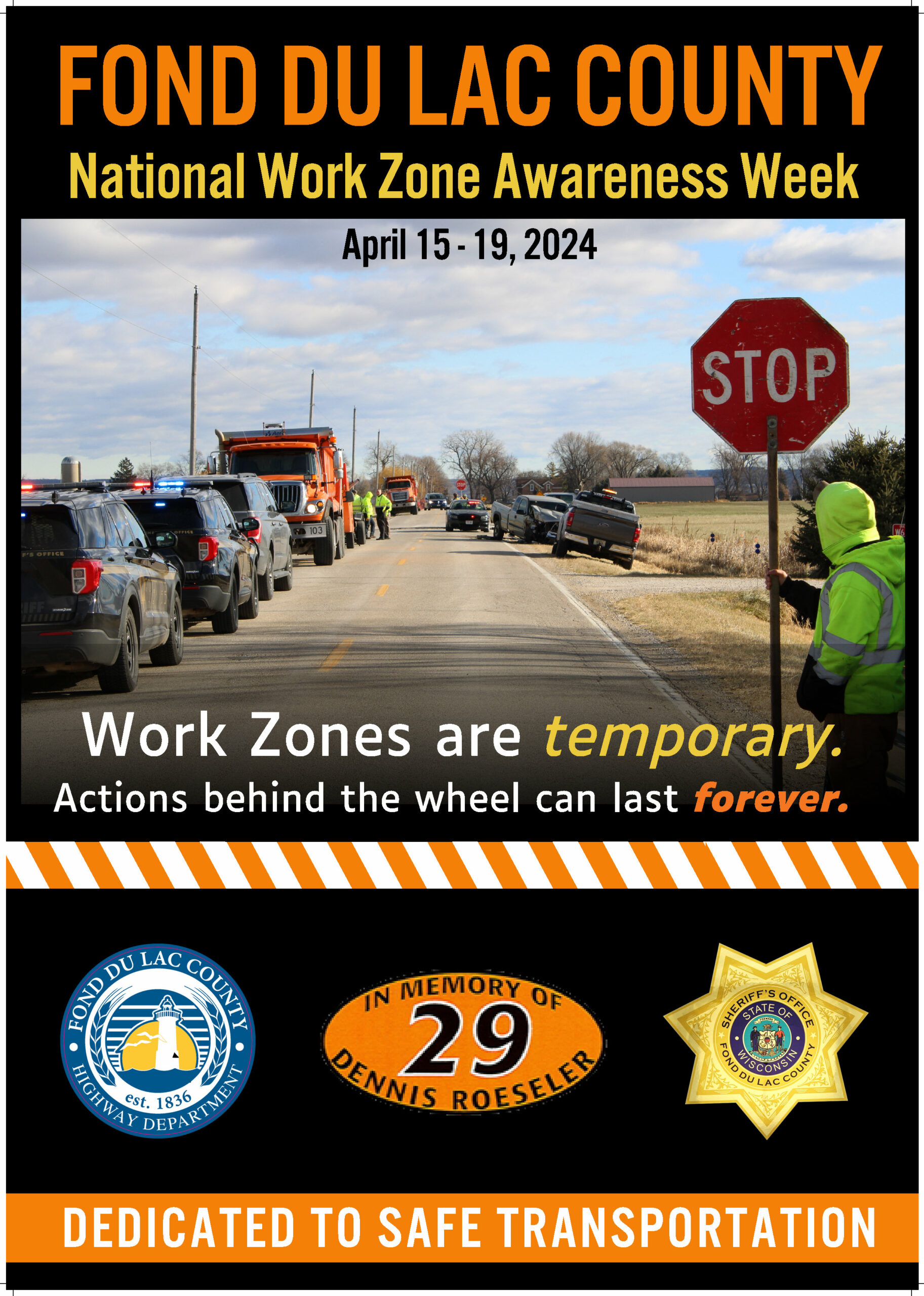 Work Zone Safety County Officials Remind Drivers to Stay Safe this ...
