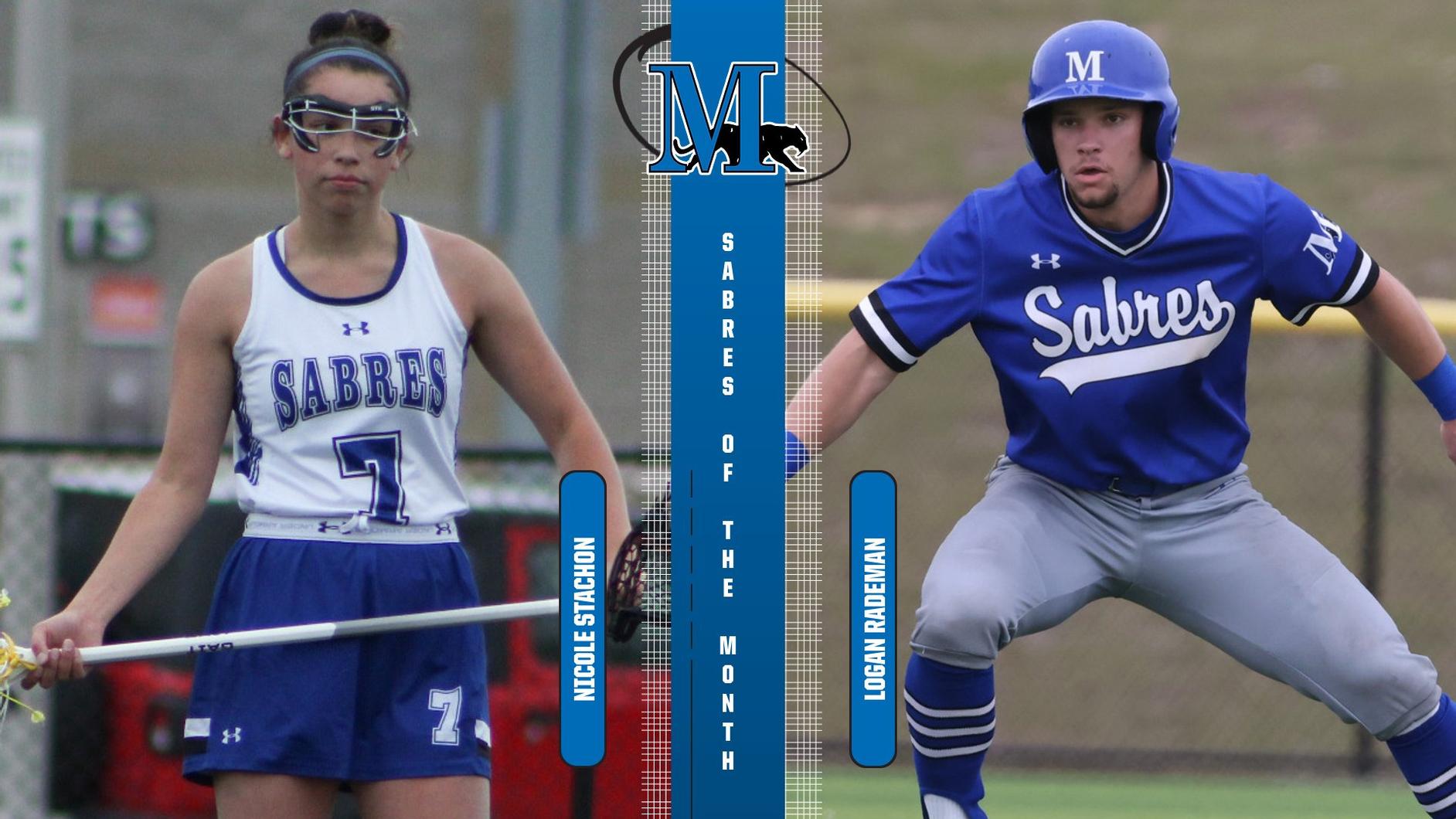 Rademan, Stachon selected as Sabres of the Month for March - Envision ...