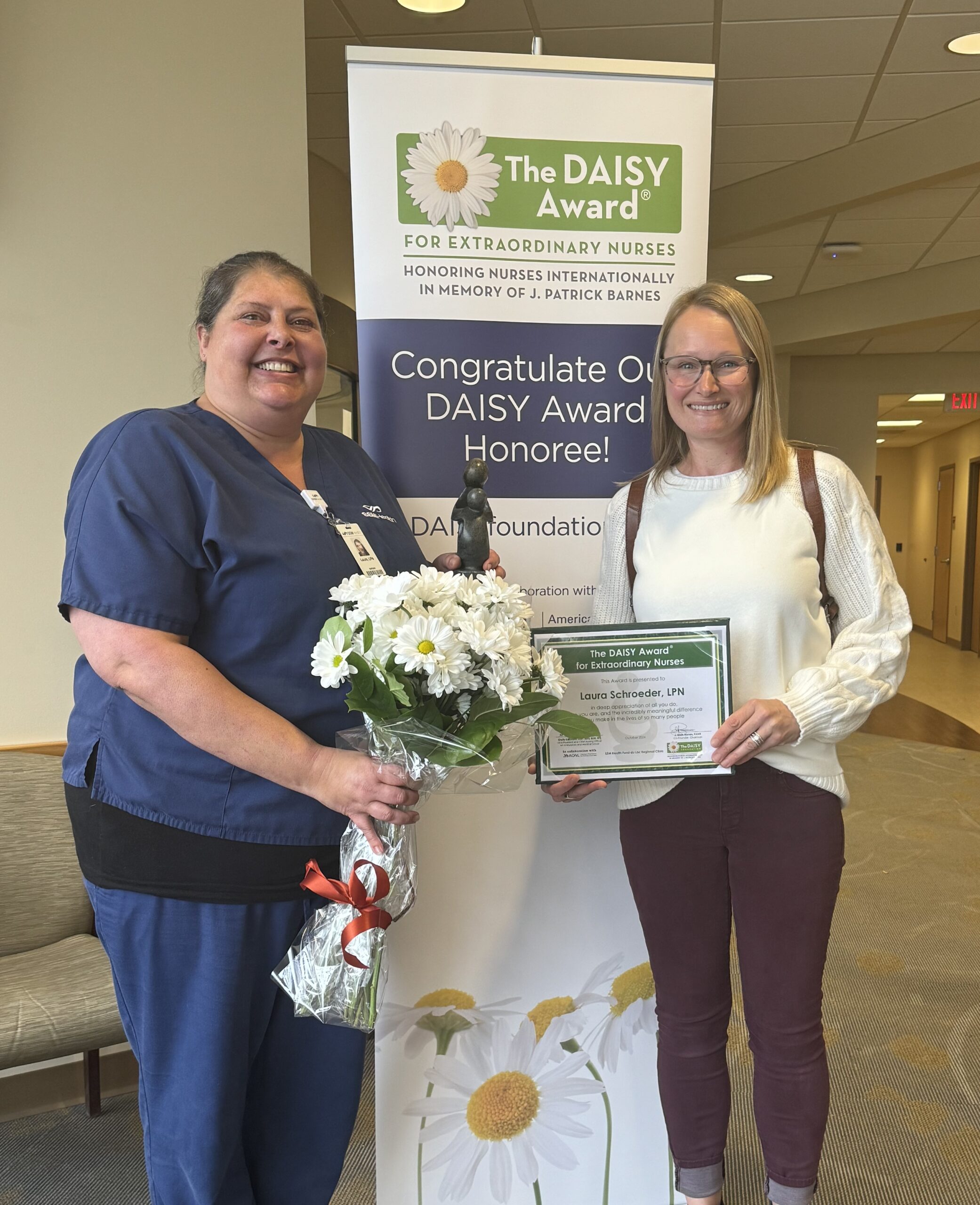 Fond du Lac Regional Clinic Podiatry LPN receives DAISY Award for ...