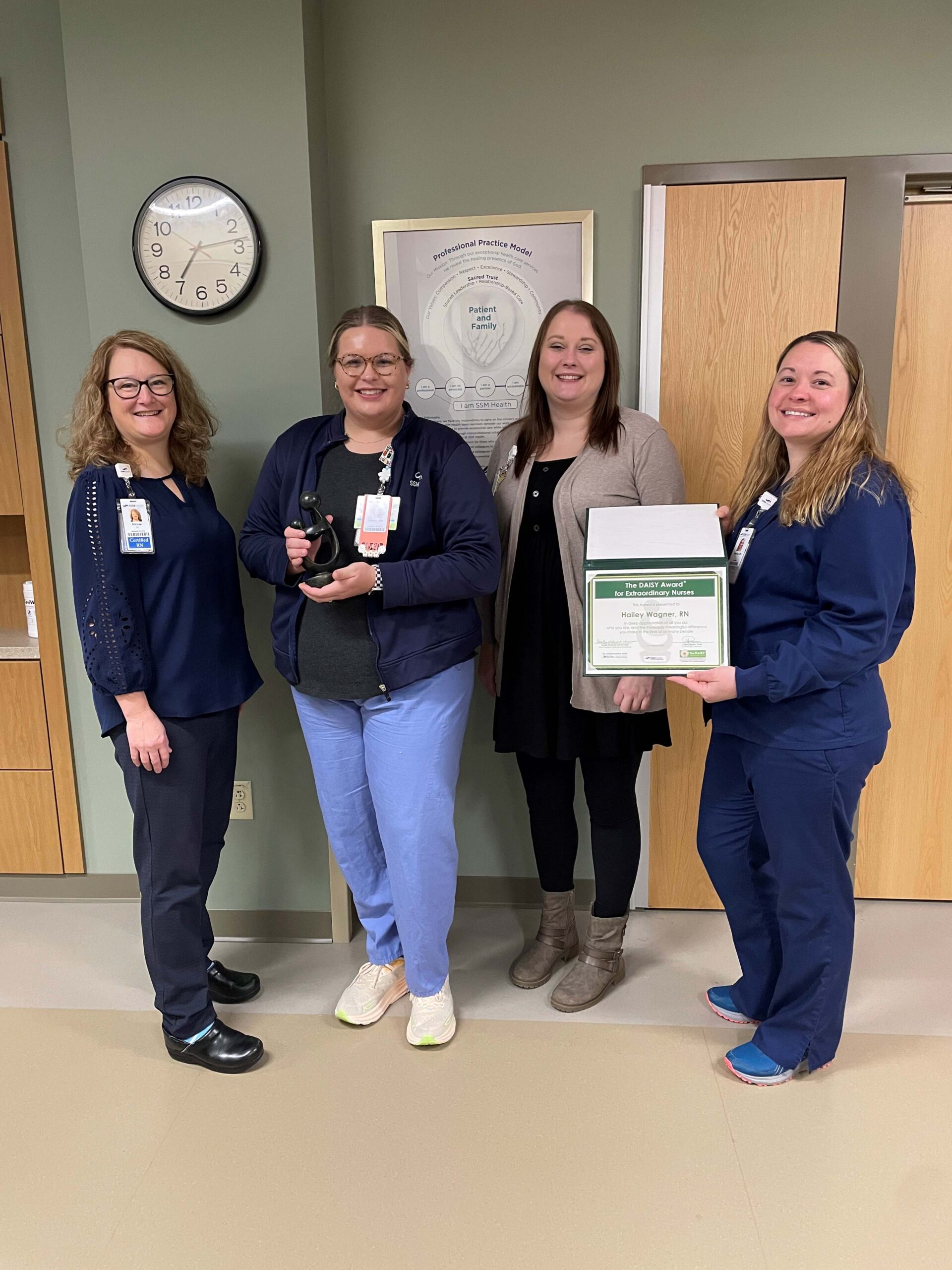 Family Birth Suites RN receives Waupun Memorial Hospital DAISY Award ...