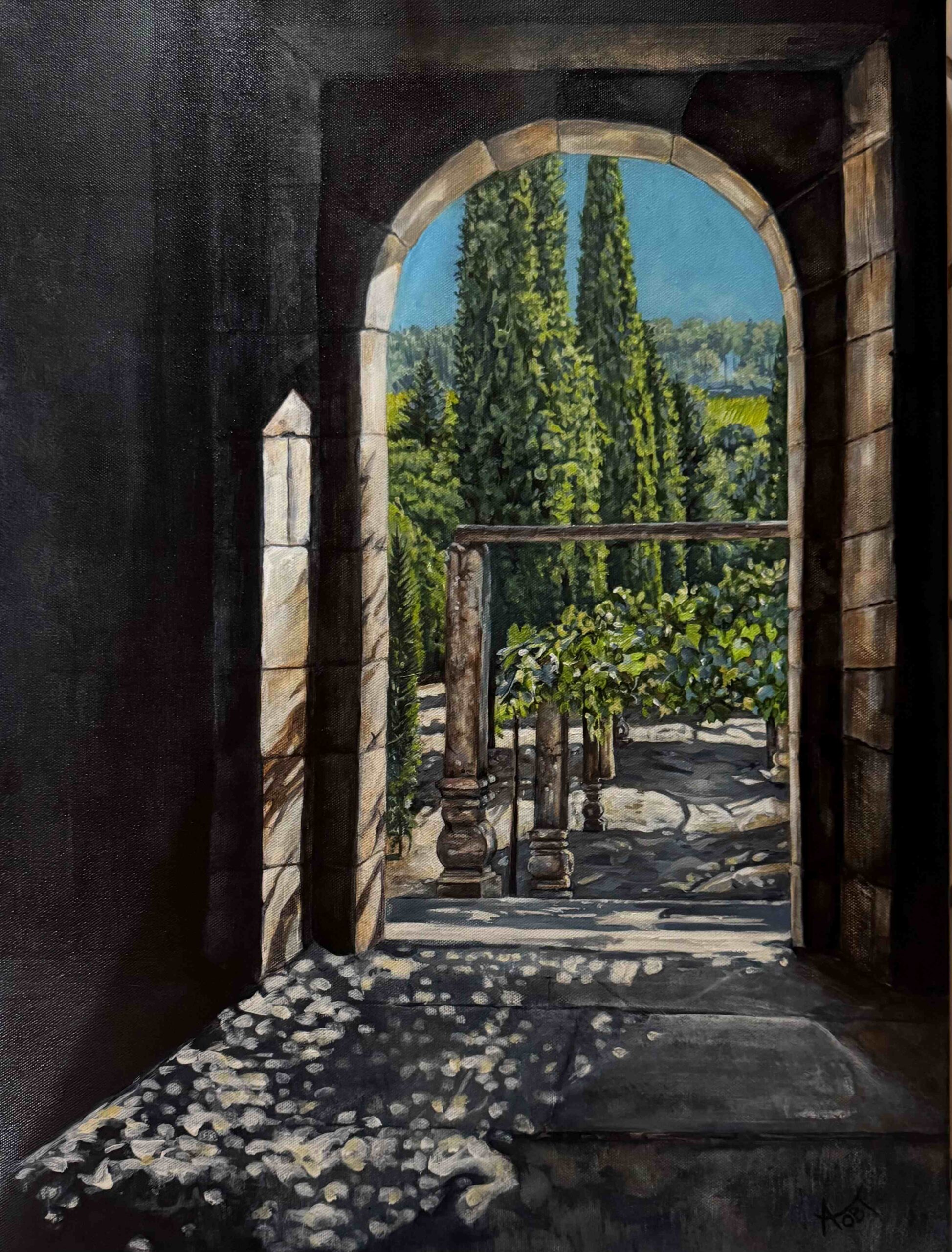 Stroll through a series of vignettes during an exhibit by Open Door ...