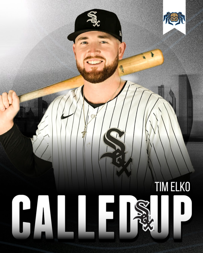 Former Fond du Lac Dock Spider Tim Elko Debuts with the White Sox ...