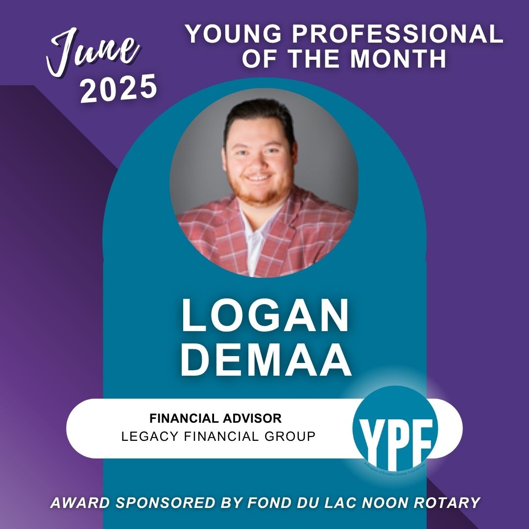 YP of the Month - Logan DeMaa (June 2025) - Envision Greater Fond du Lac
