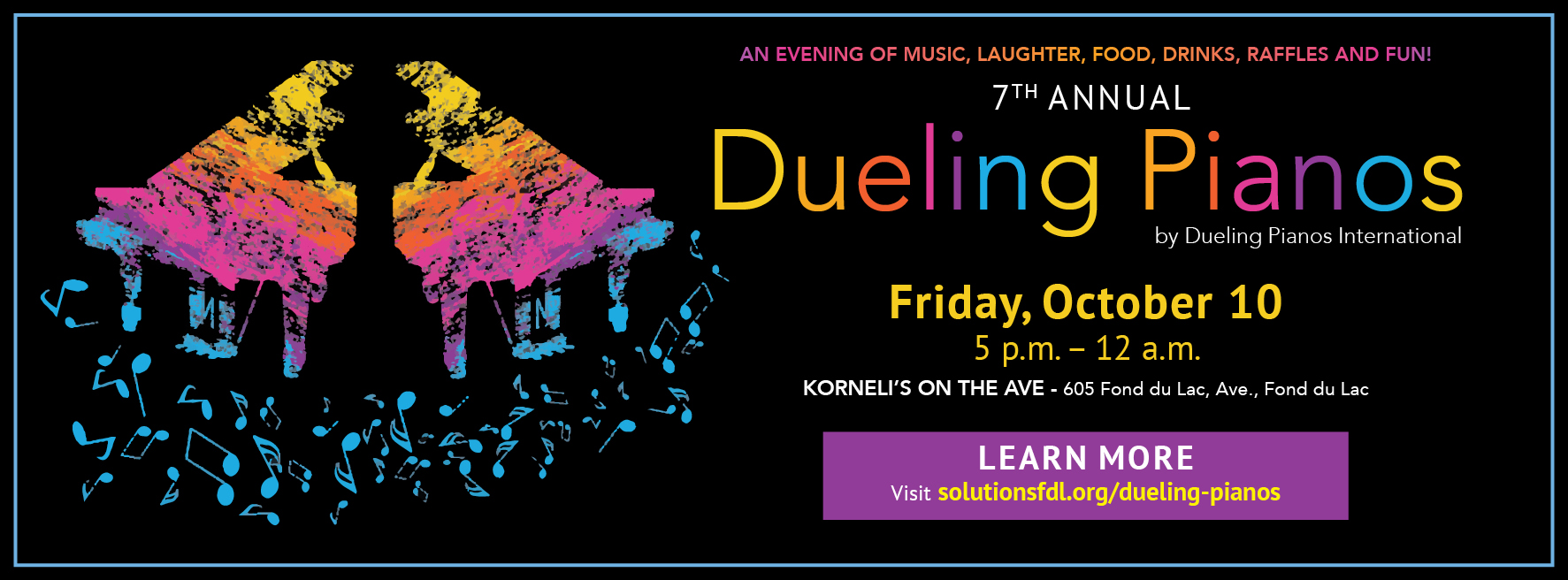 Solutions Center's Dueling Pianos - Envision Greater Fond du Lac
